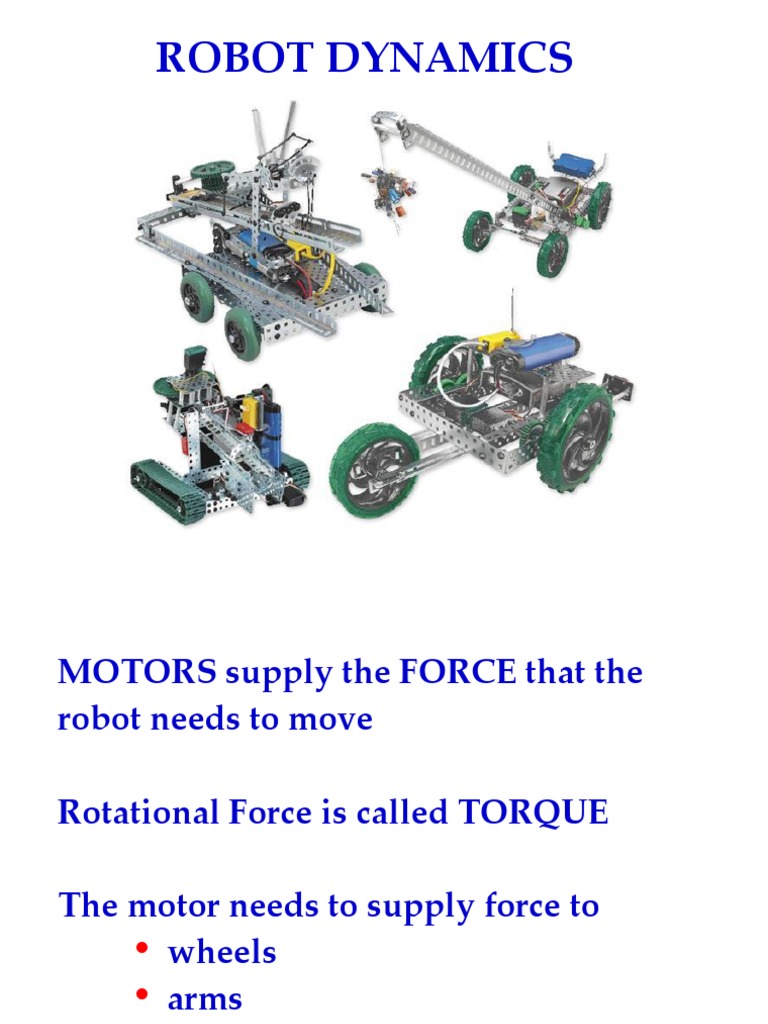 Robot Dynamics | PDF | Torque | Speed