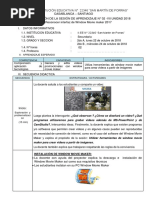 Sesion de Aprendizaje Integrando Las Tic de Laptop Xo 1,5 Secundaria | PDF | Maestros ...