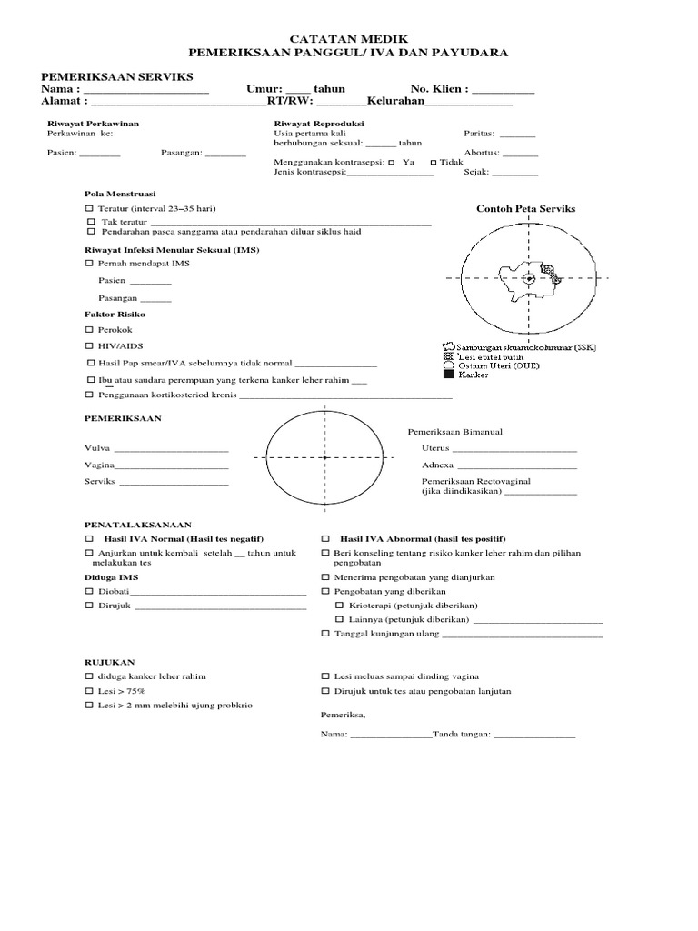 IVA Formulir | PDF | Pengembangan Diri | Kesehatan Holistik