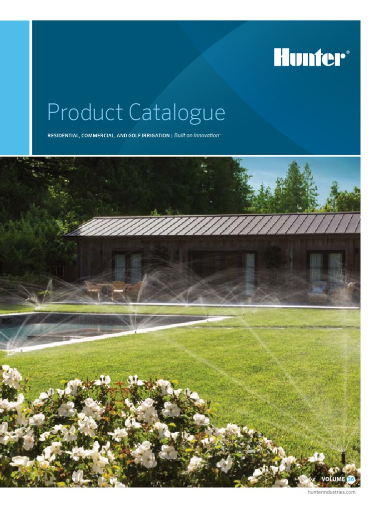 Hunter Catalog em | PDF | Irrigation | Valve