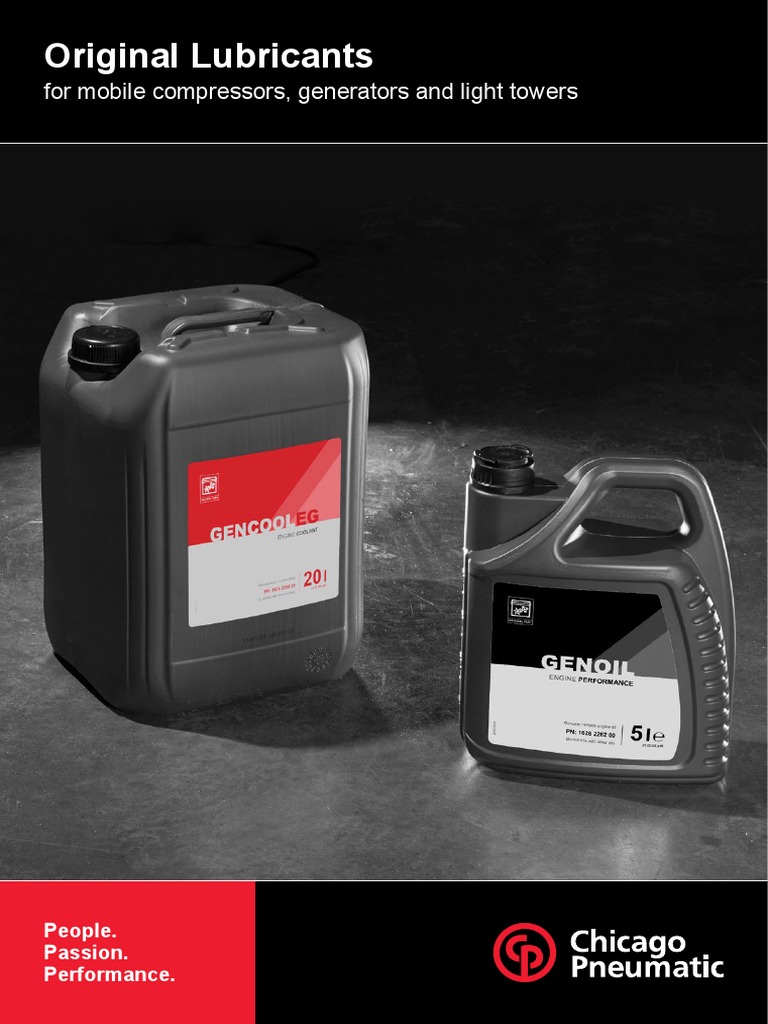 Genoil Lubricants for Compressors | PDF | Lubricant | Motor Oil