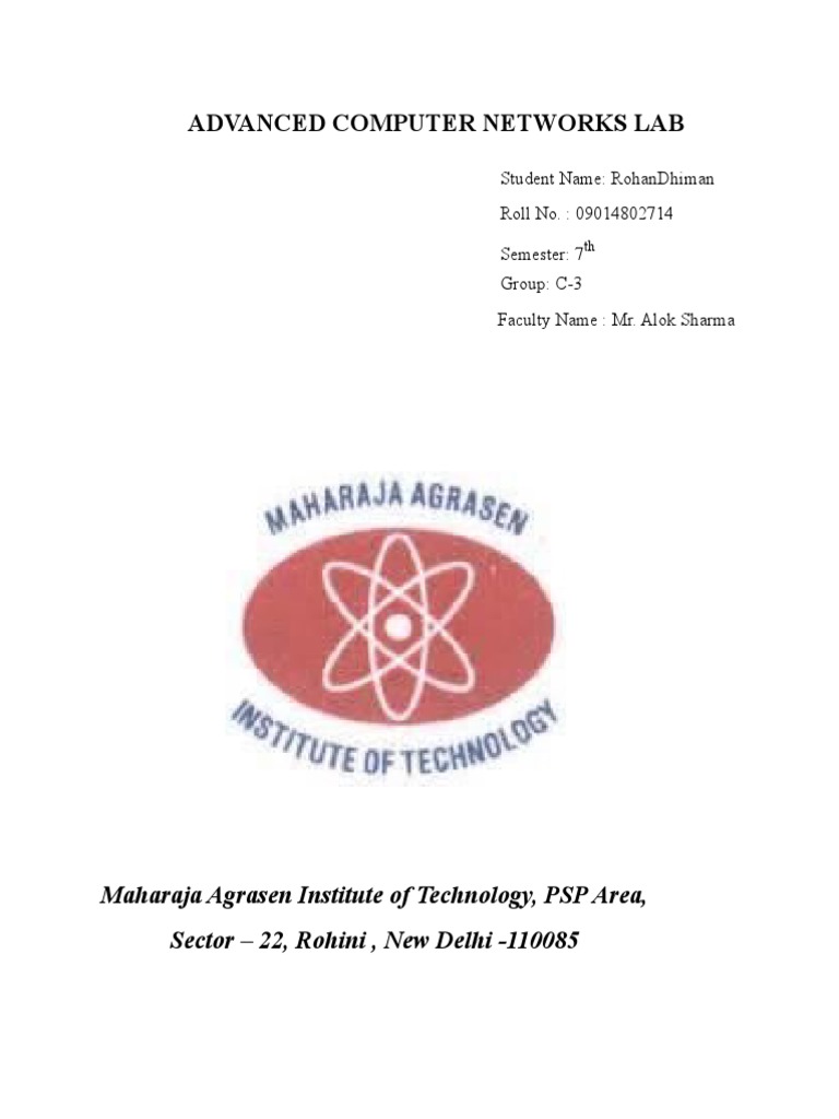 Advanced Computer Networks Lab | Download Free PDF | Domain Name System ...