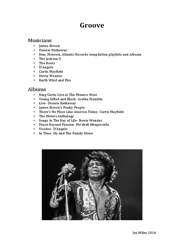 Grooves Pdf Soul Music Recorded Music