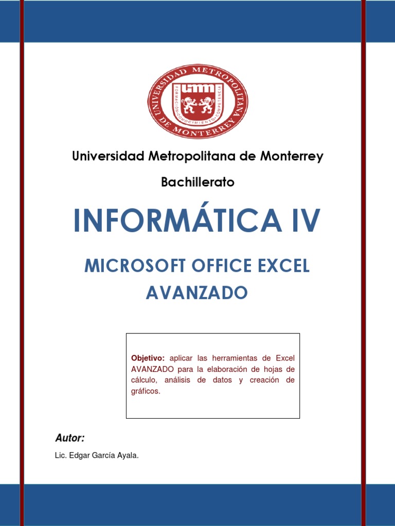 Informatica | PDF | Fórmula | Microsoft Excel
