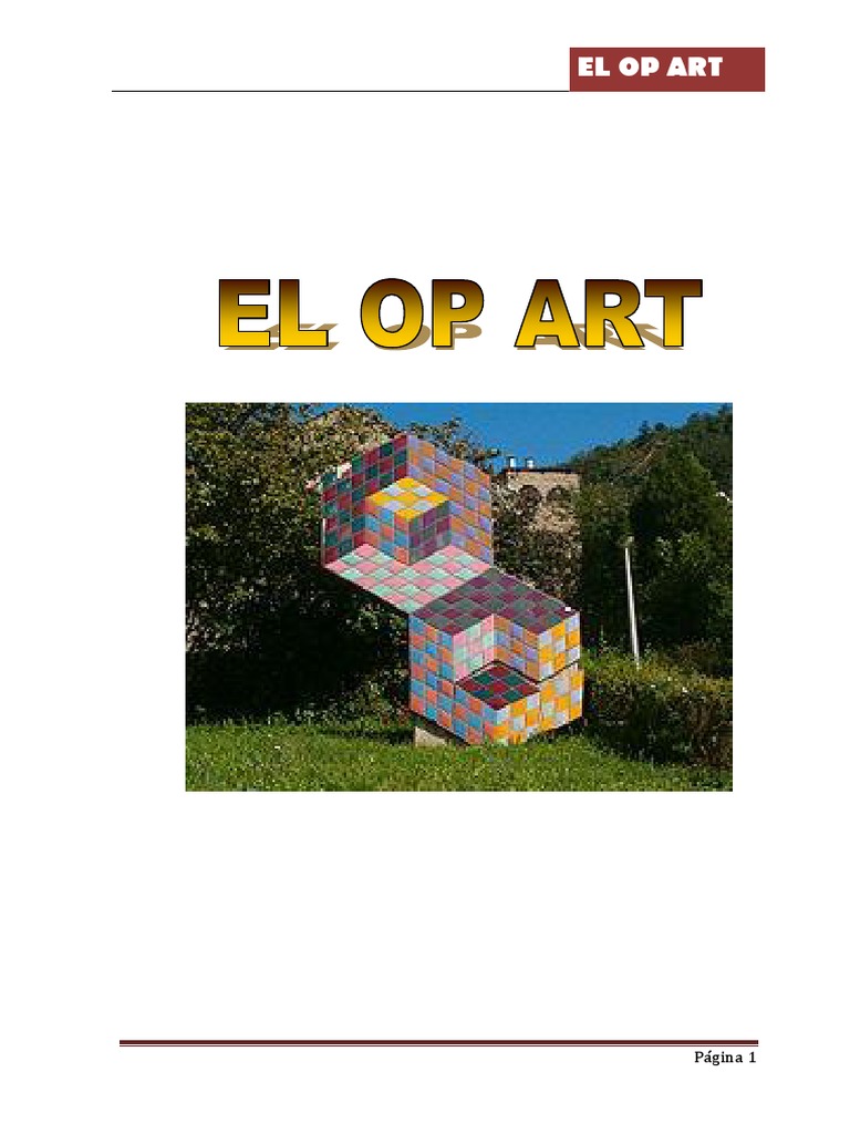 El Op Art | PDF | Movimientos | Estética