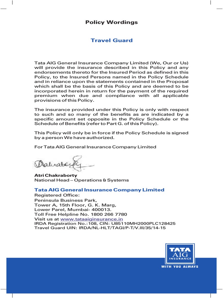 Policy Wordings | PDF | Patient | Insurance