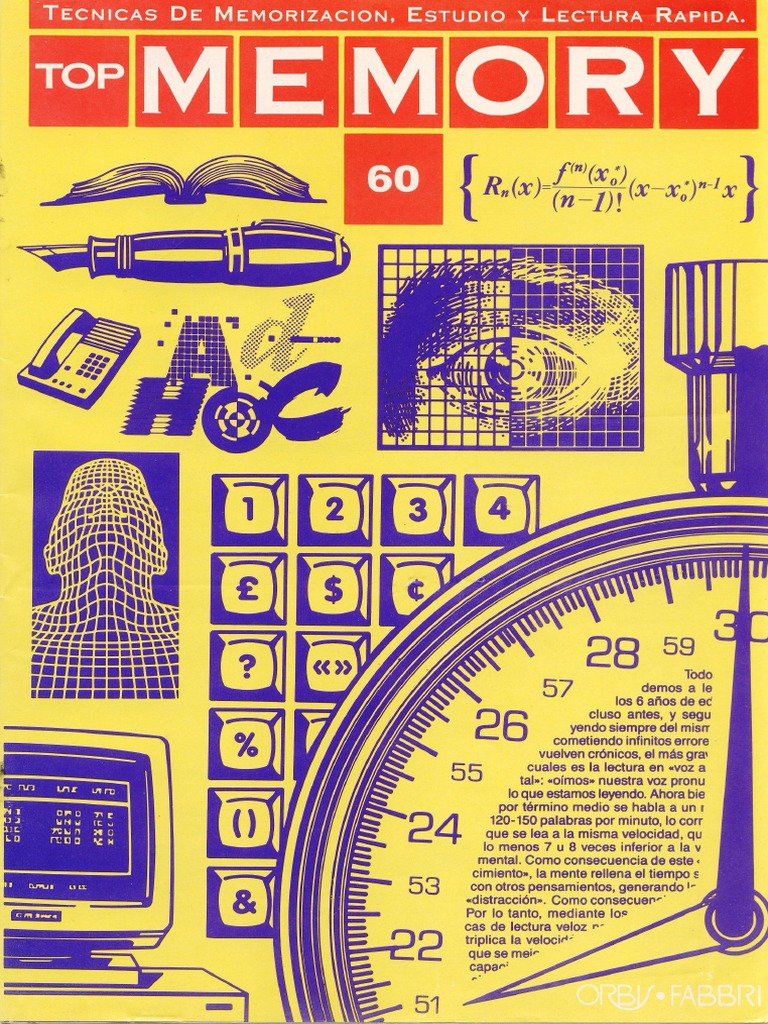 Orbis Fabri Top Memory Tecnicas de Memorizacion Estudio Y Lectura Rapida Lecciones 1 Al 60 PDF | PDF