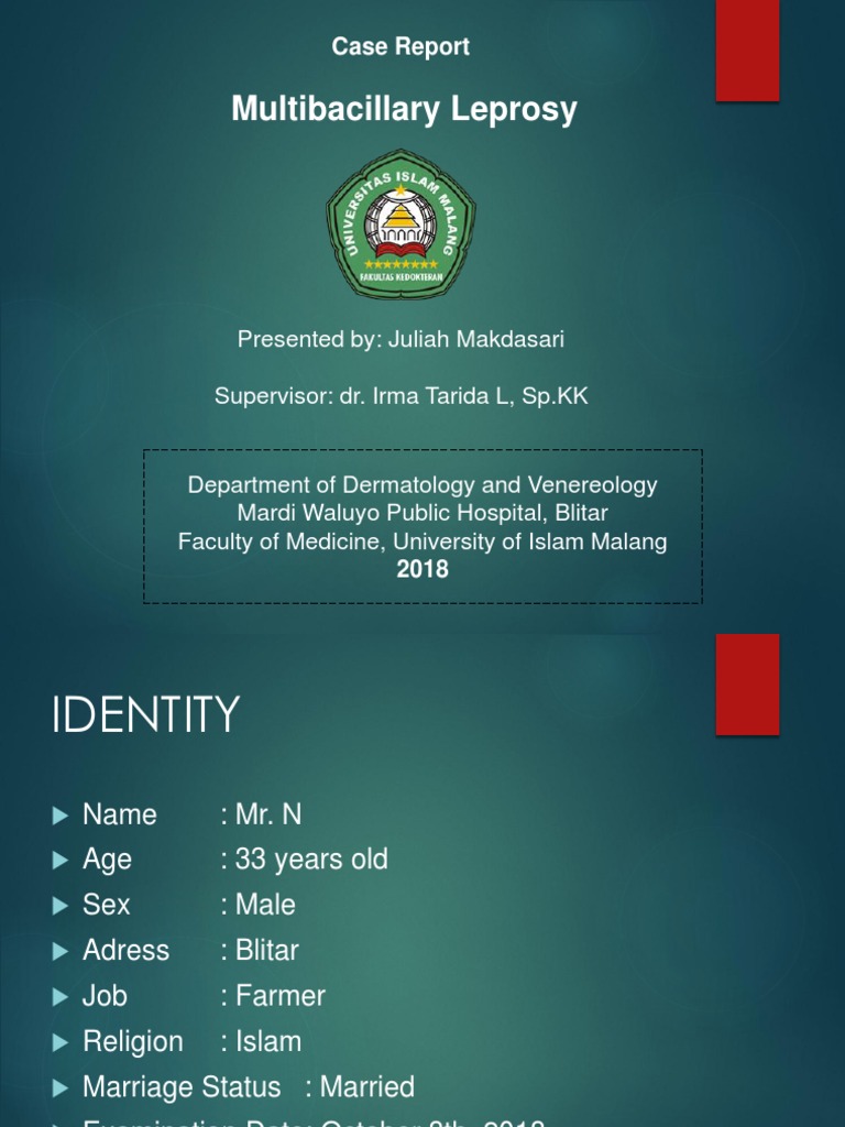 Leprosy Case | PDF | Leprosy | Medicine