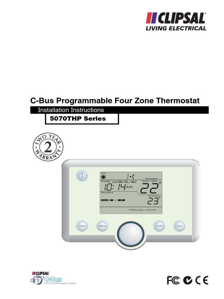 Thermostat User Manual | PDF | Thermostat | Hvac