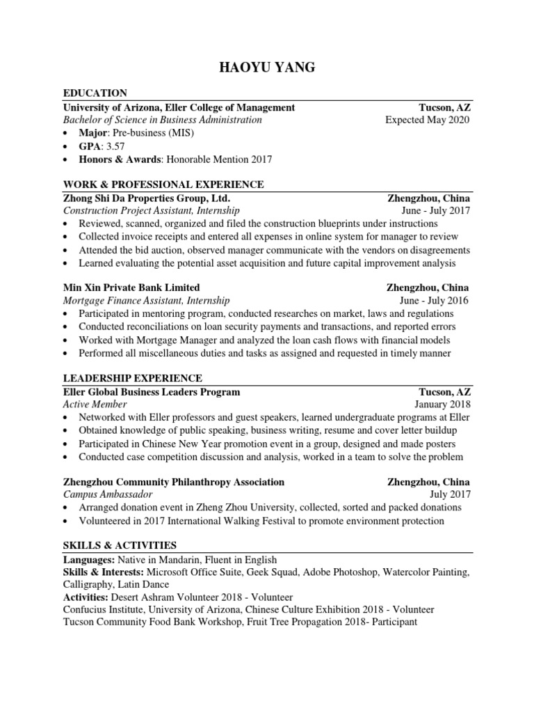 Haoyu Yang | Download Free PDF | China | World Politics