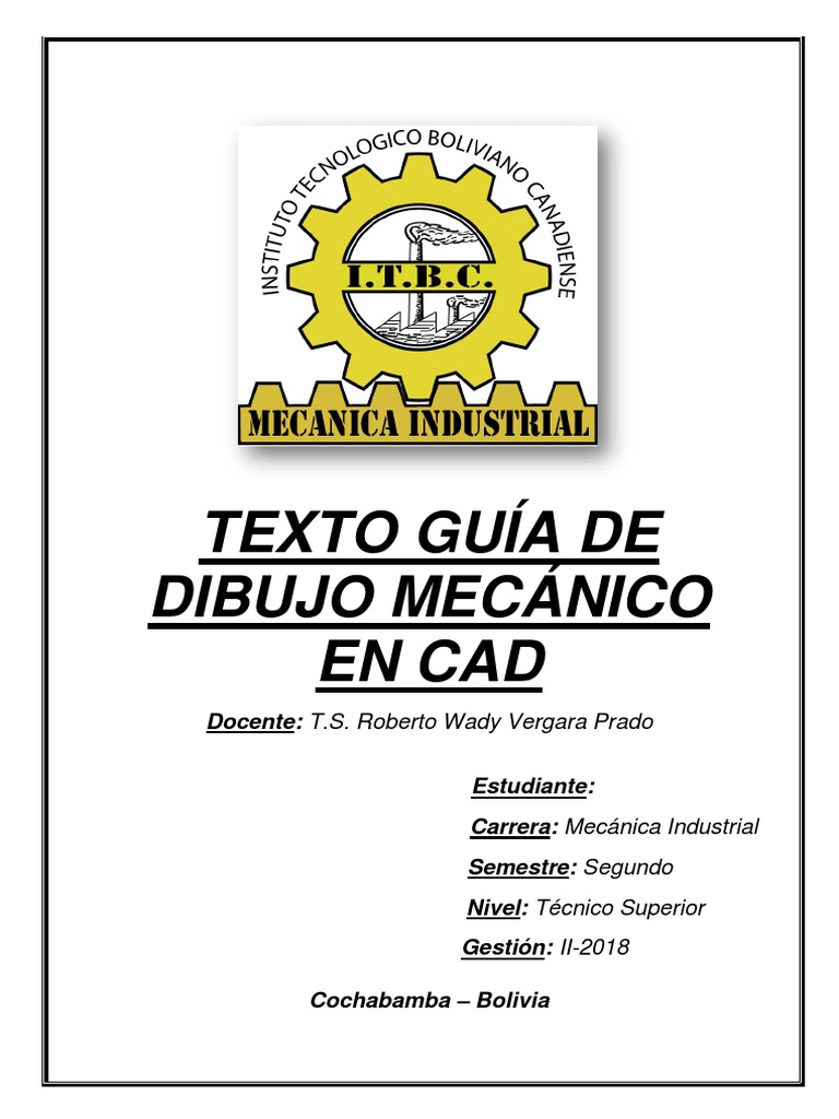 Dibujo Mecánico en Cad Mei Itbc El Paso PDF | PDF | Autodesk | Software