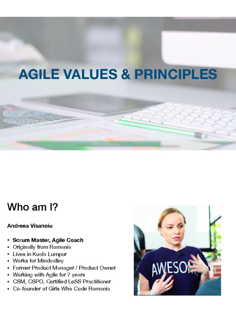 Intro To Agile Principles and Values | PDF | Agile Software Development ...