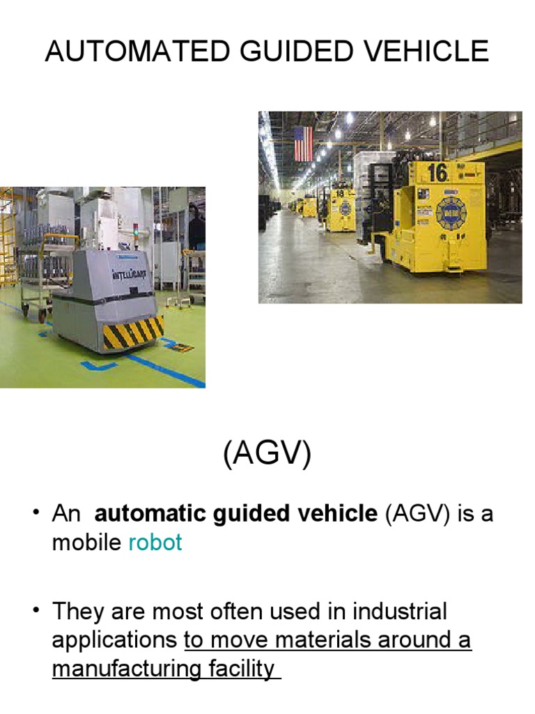 Types of Automated Guided Vehicles | PDF | Business | Computers