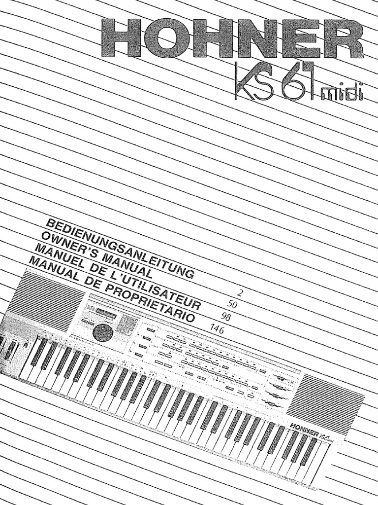 Hohner KS61 Midi (De) | PDF