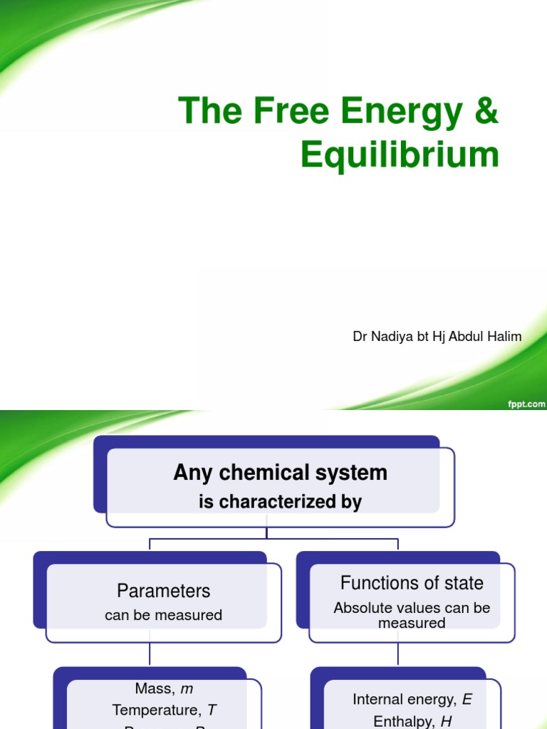 Gibbs Free Energy Chapter 4 | PDF | Gibbs Free Energy | Chemical ...