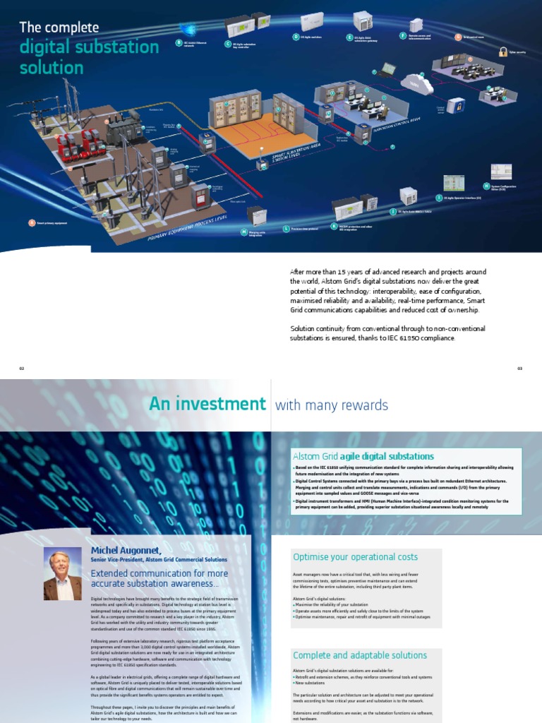 Digital SS Solution 01 | PDF | Electrical Substation | Interoperability