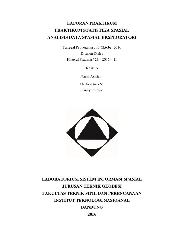 Analisis Data Spasial Eksploratory PDF | PDF