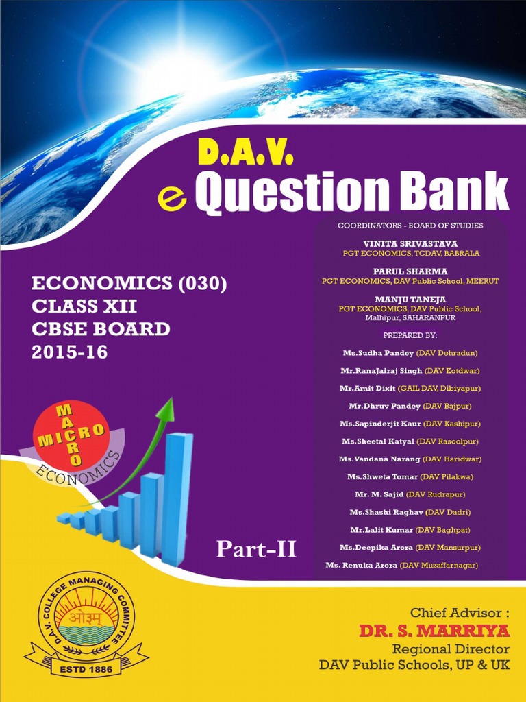 DAV Question Bank | PDF | Measures Of National Income And Output ...