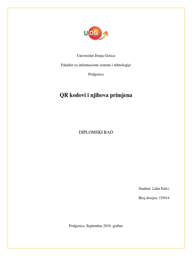 Diplomski Rad Luka Racic | PDF