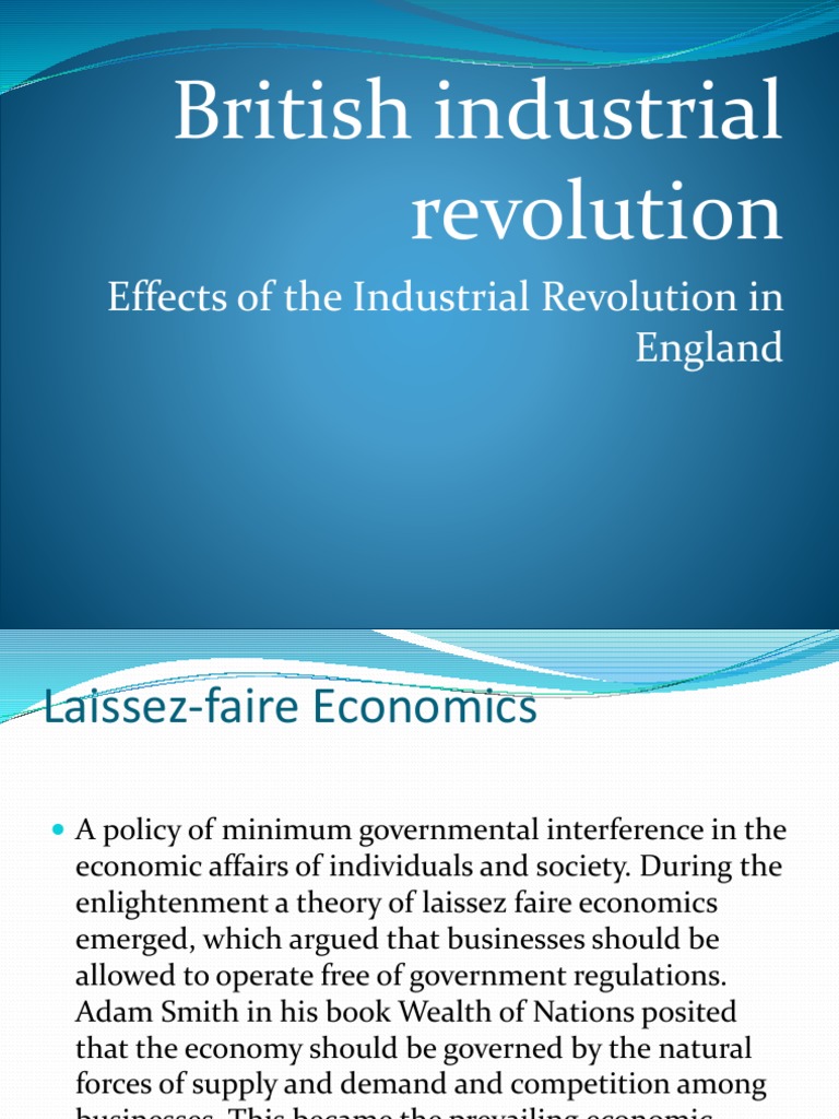 British Industrialization in England | PDF | Trade Union | Industrial ...