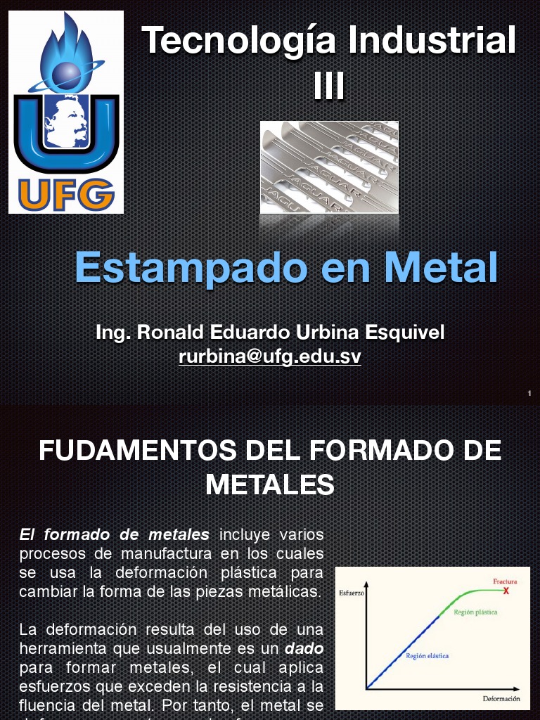 Estampado de Metales: Proceso y Tipos | PDF | Forjar | Extrusión