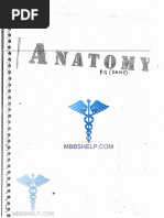 General Anatomy Notes | PDF