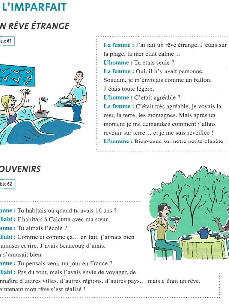 Dialogue Imparfait | PDF