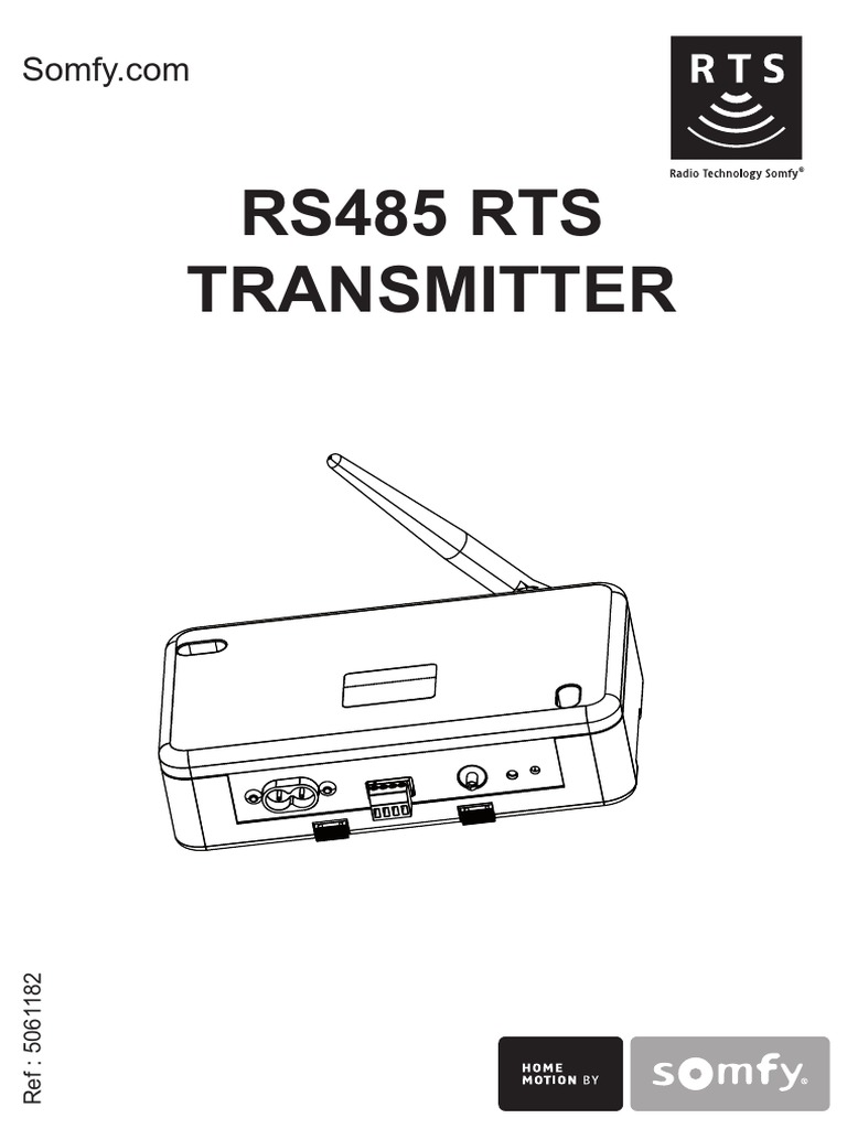 Sofmy RS485 Rts Transmitter | PDF | Physical Layer Protocols ...