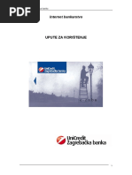 On Line Bankarstvo M Zaba Uputa Za Koristenje 5.2024 | PDF