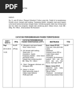 Contoh Penulisan SOAP Di CPPT | PDF