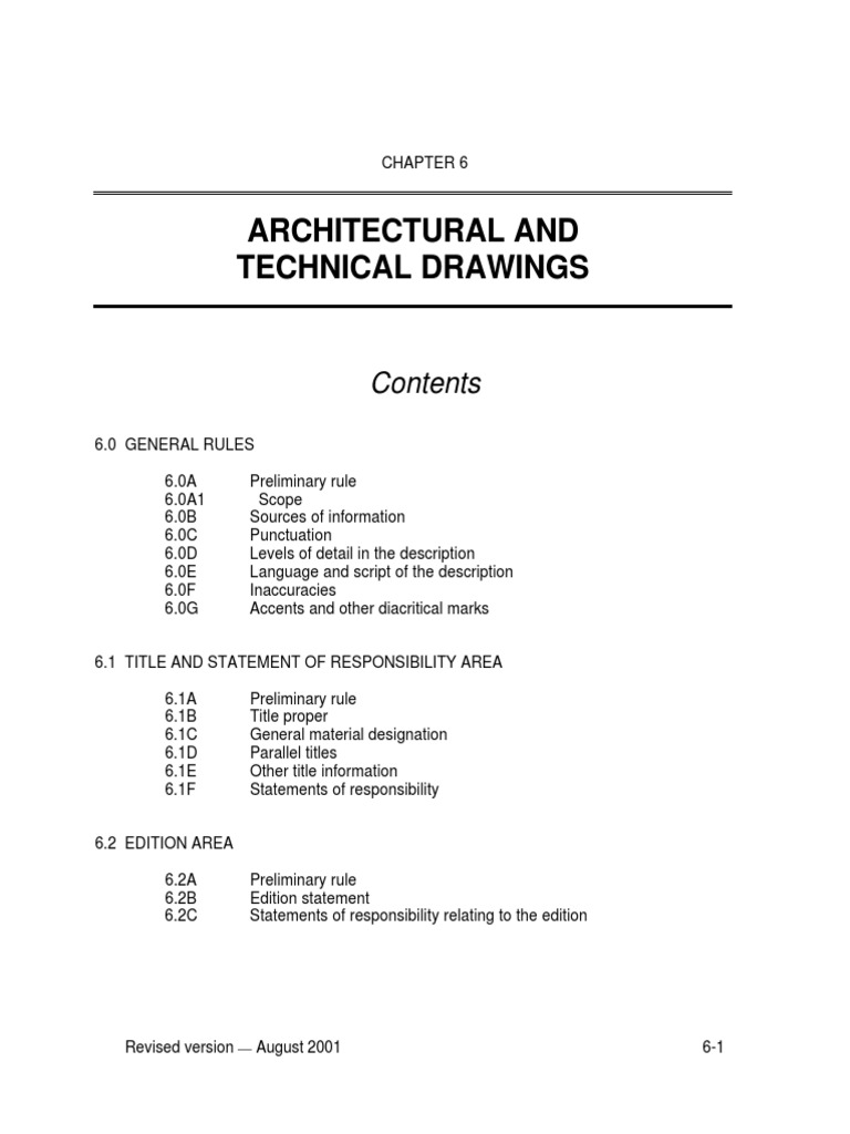 Architectural and Technical Drawings | PDF | Technical Drawing ...