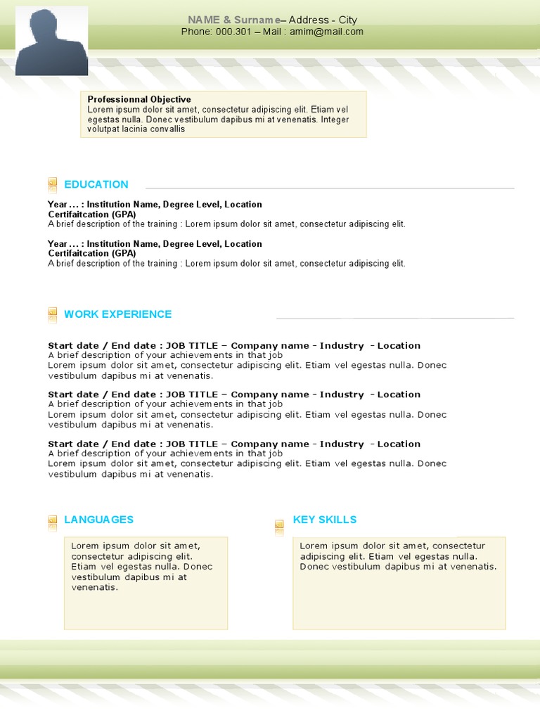 Resume 7 Original | PDF