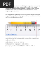 Cara Menggunakan Dan Membaca Skala Penggaris Atau Mistar Dengan Benar | PDF