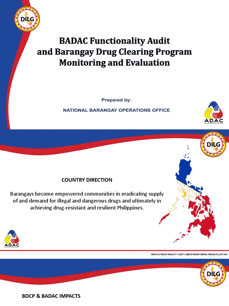 Badac BDCP Powerpoint | PDF | Evaluation | Business