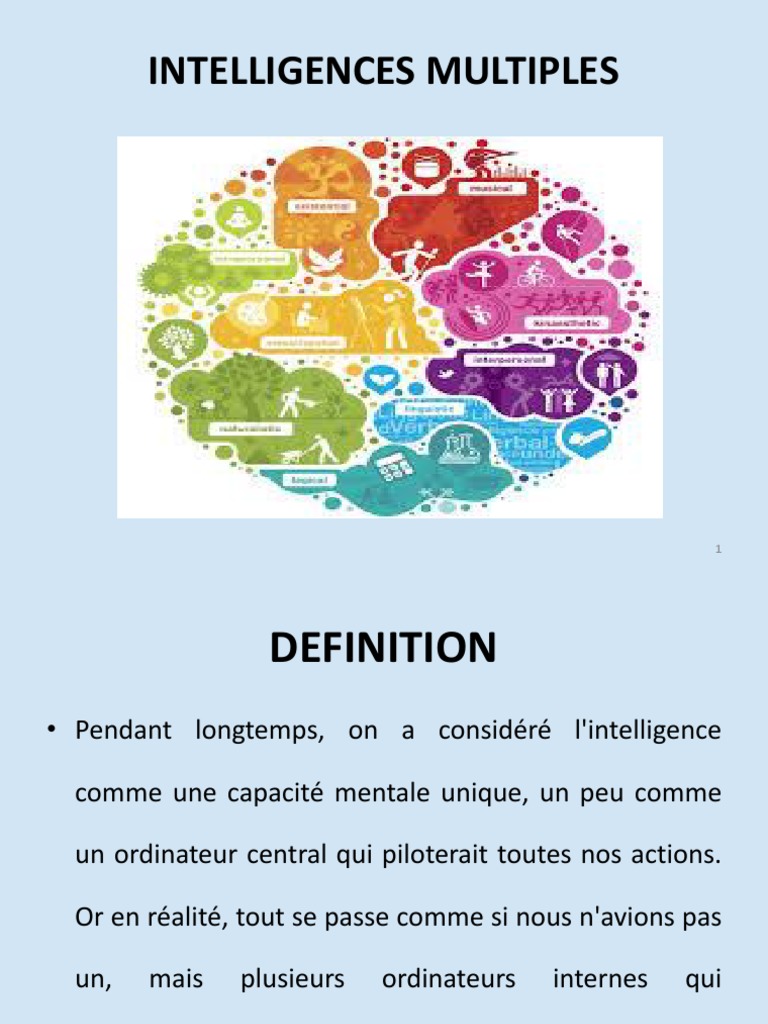 Les Formes D'intelligence | PDF | Cognition | Sciences cognitives
