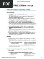 SSS Form L-501 | PDF | Identity Document | Written Communication