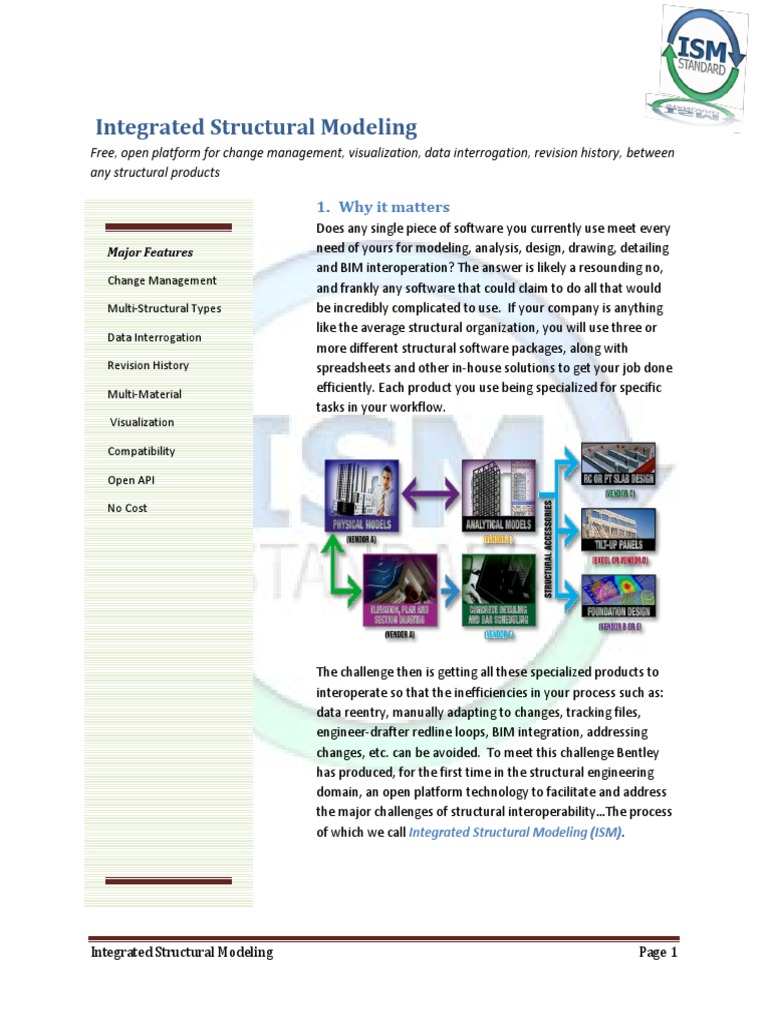 Integrated Structural Modeling | PDF | Interoperability | Application ...