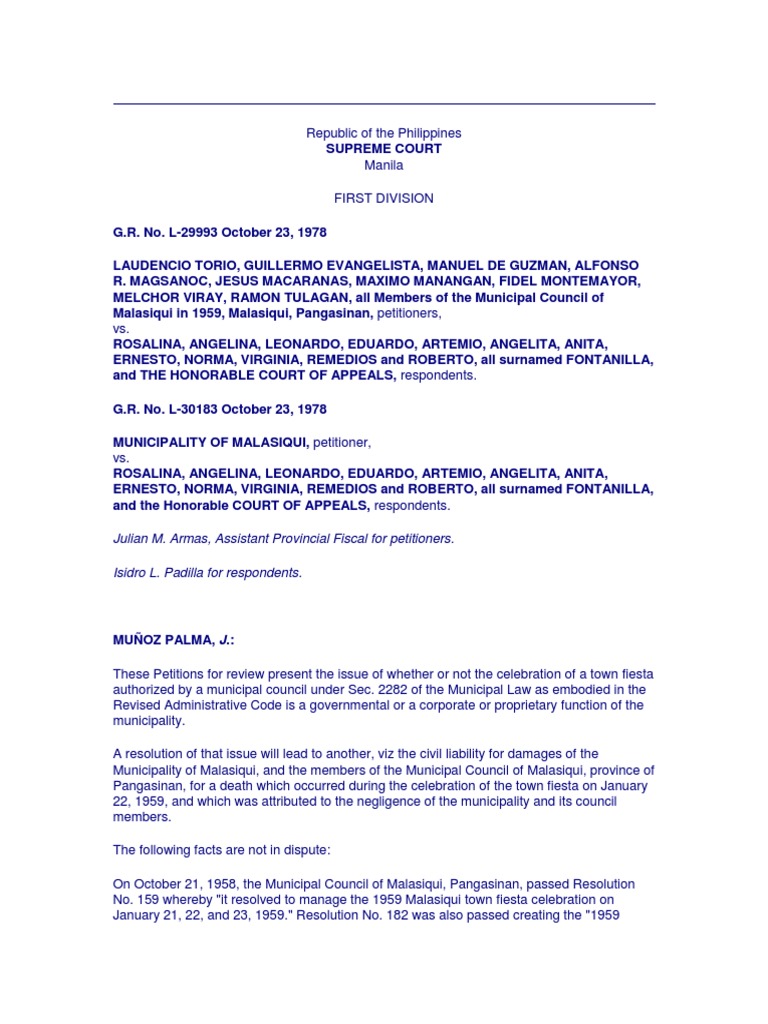 Cases Pub Corp, 1st Batch | PDF | Negligence | Injunction