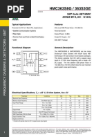 HB100 Microwave Sensor Module Datasheet | PDF | Microwave | Hertz