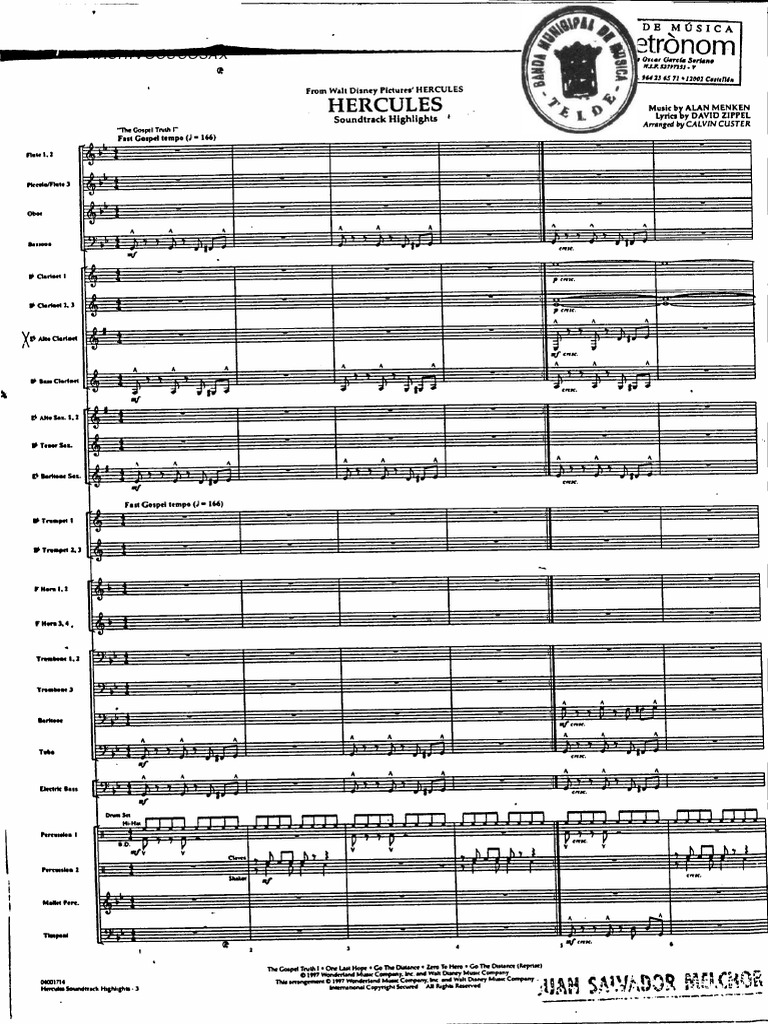 Hercules (Calvin Custer) PDF | PDF