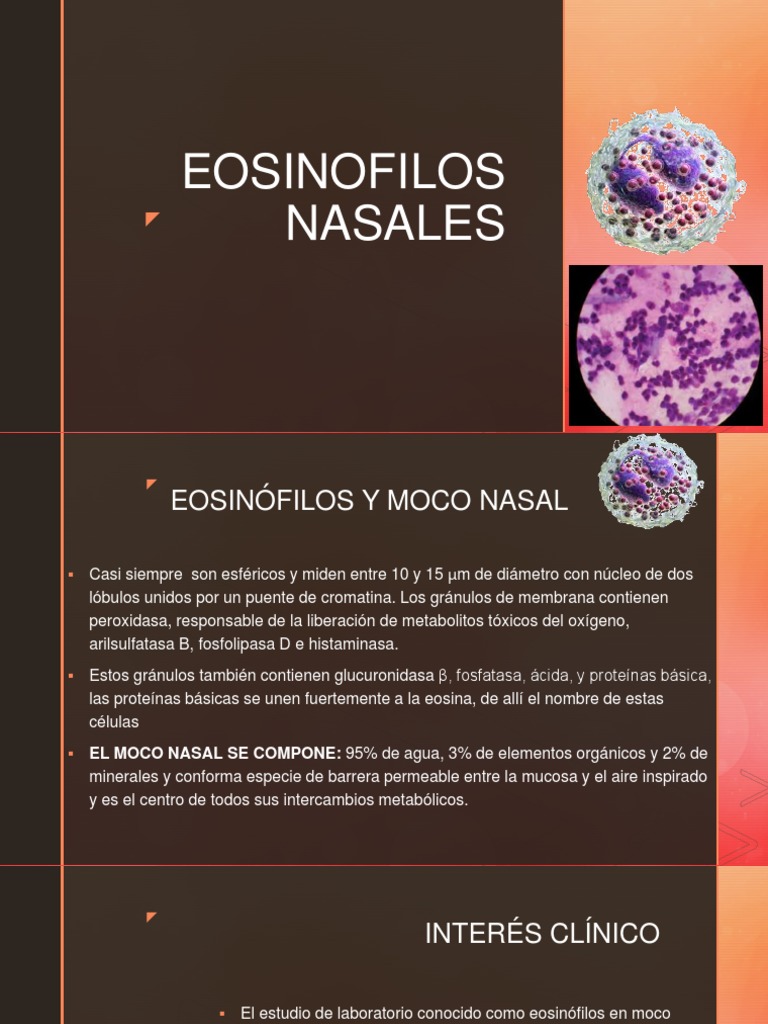 Eosinofilos Nasales | PDF | Biología Celular | Biología