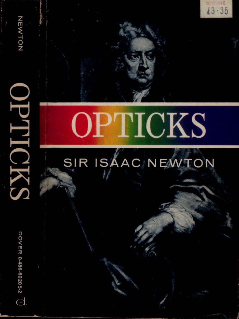 Newton Opticks 4ed | PDF