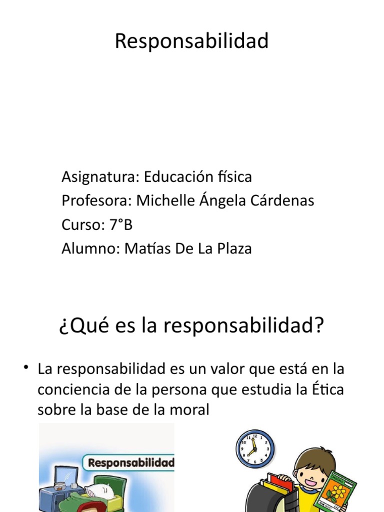 QUE ES LA RESPONSABILIDAD | Modificación de comportamiento | Aprendizaje