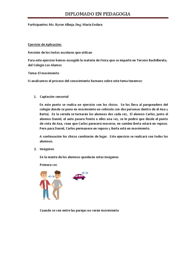 Fisica Byron Albuja María Endara | PDF | Movimiento (física) | Velocidad