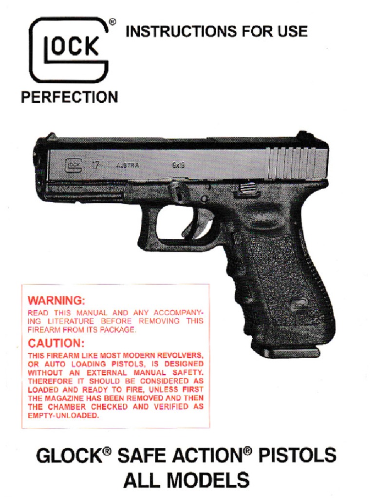 Glock Manual Gen3 Nov 2008 | PDF