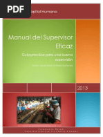 Técnicas de Supervisión Efectiva | PDF | Liderazgo | Planificación