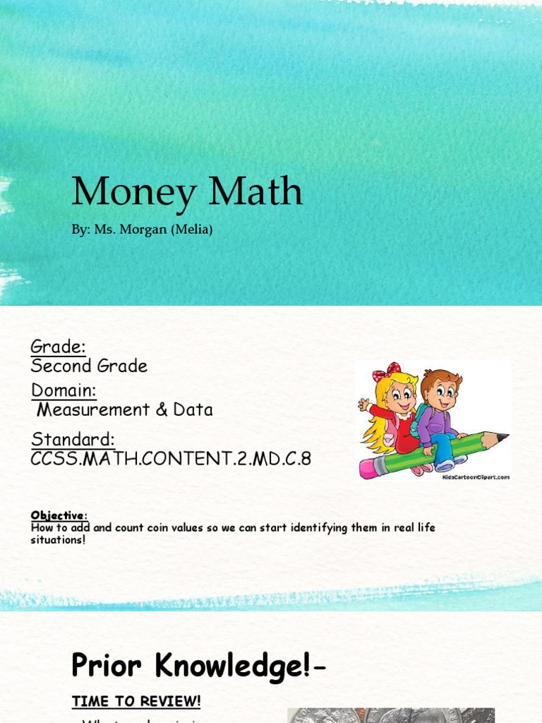 Money Math For Technology | PDF