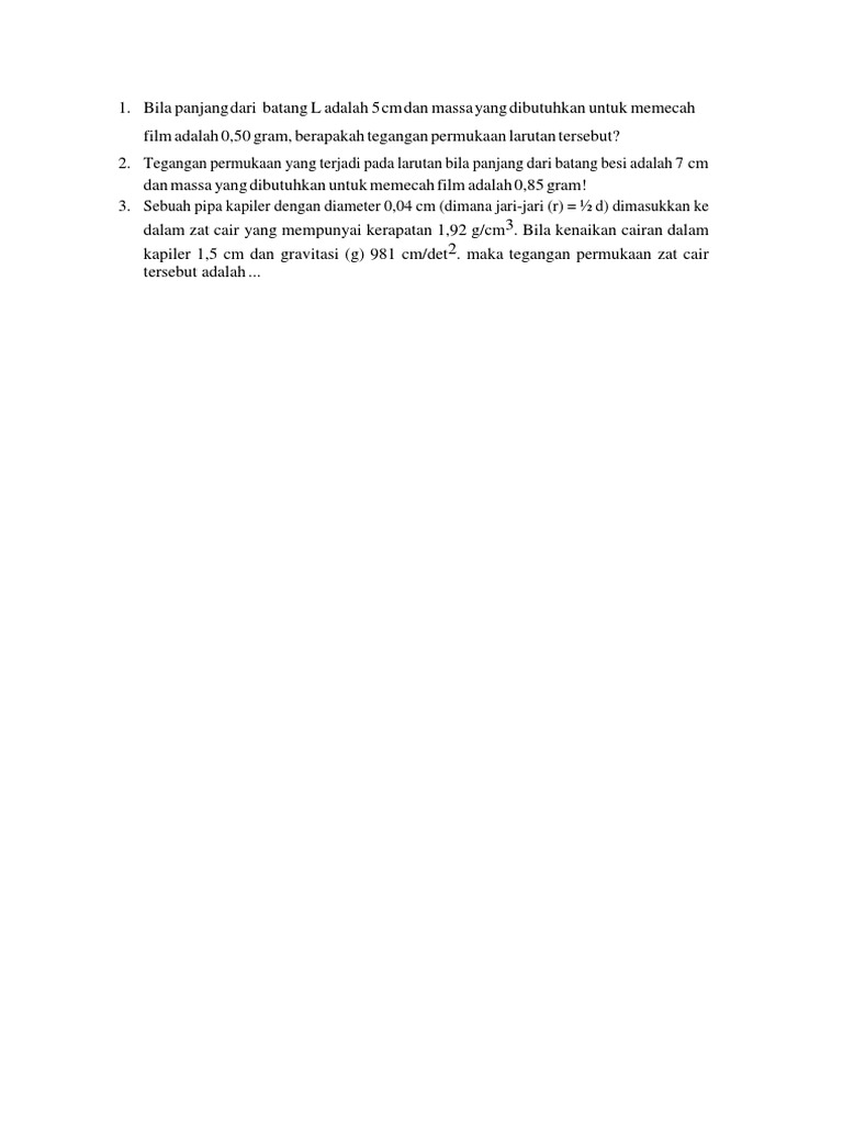 Latihan Farfis | PDF