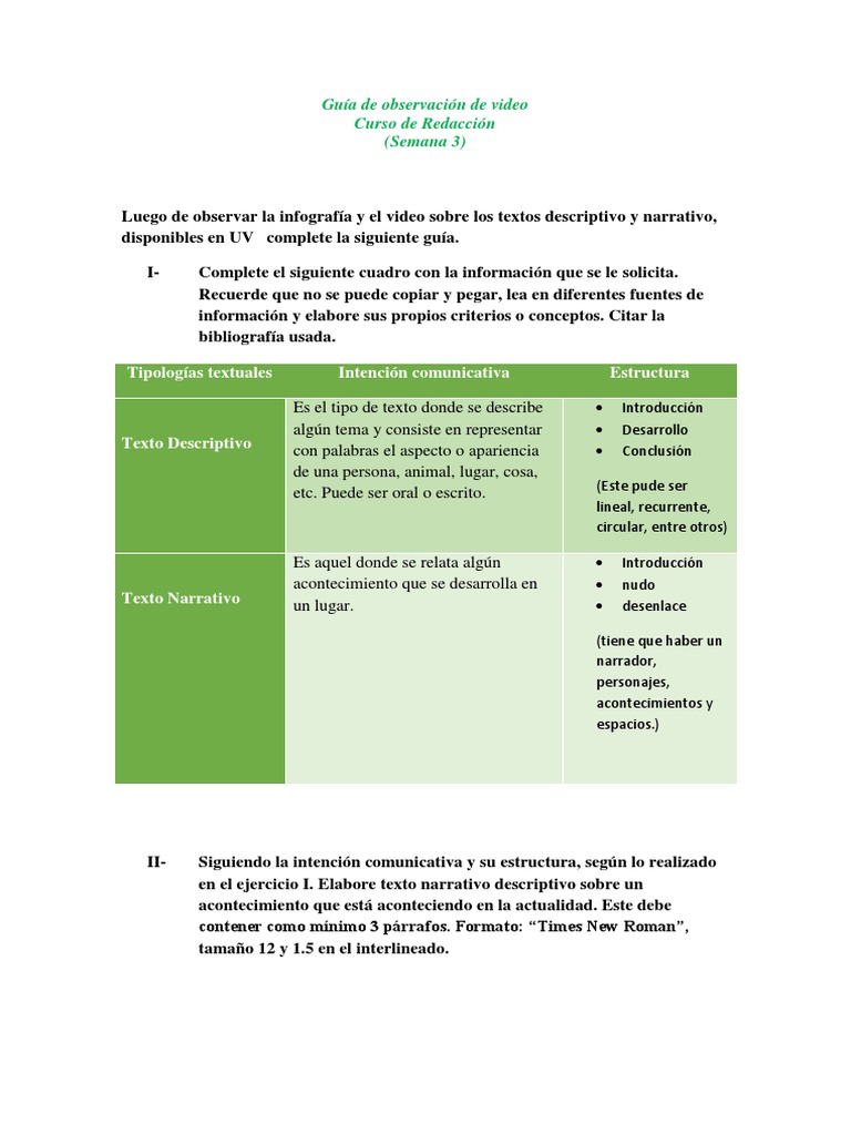 Tarea S3 Textos Narrativos Descriptivos | PDF | Narrativa | Science