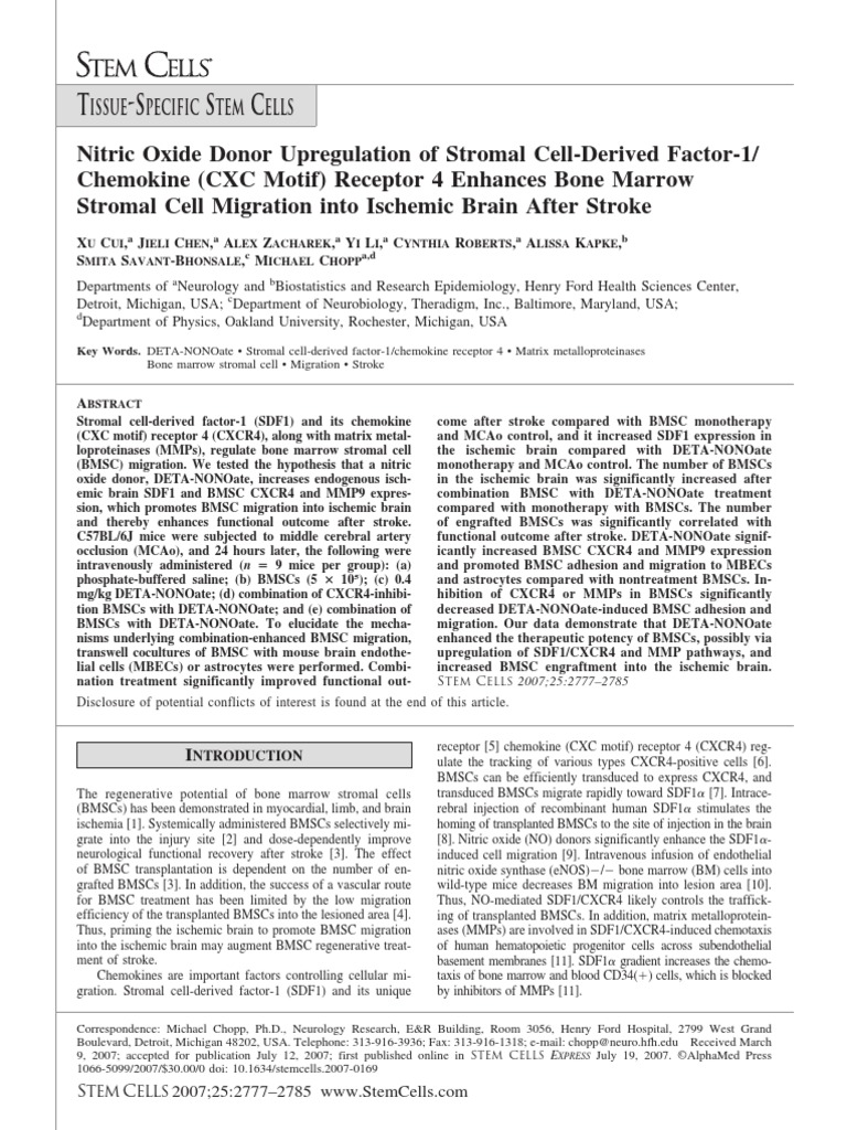 Oa Genu Dextra | PDF | Stroke | Gel Electrophoresis